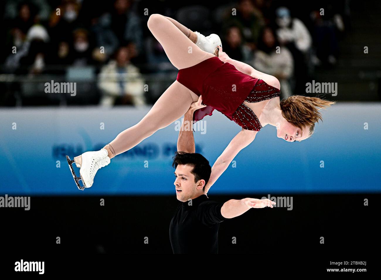 Beijing, China. 9th Dec 2023. Ava KEMP & Yohnatan ELIZAROV (CAN ...