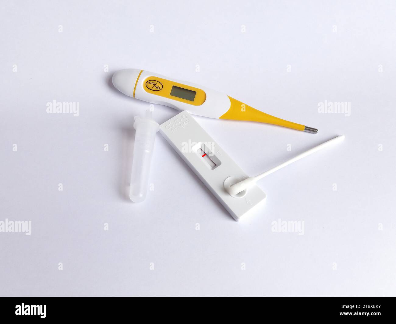 negative result virus Covid-19 rapid fast test sars-cov-2 antigen ...