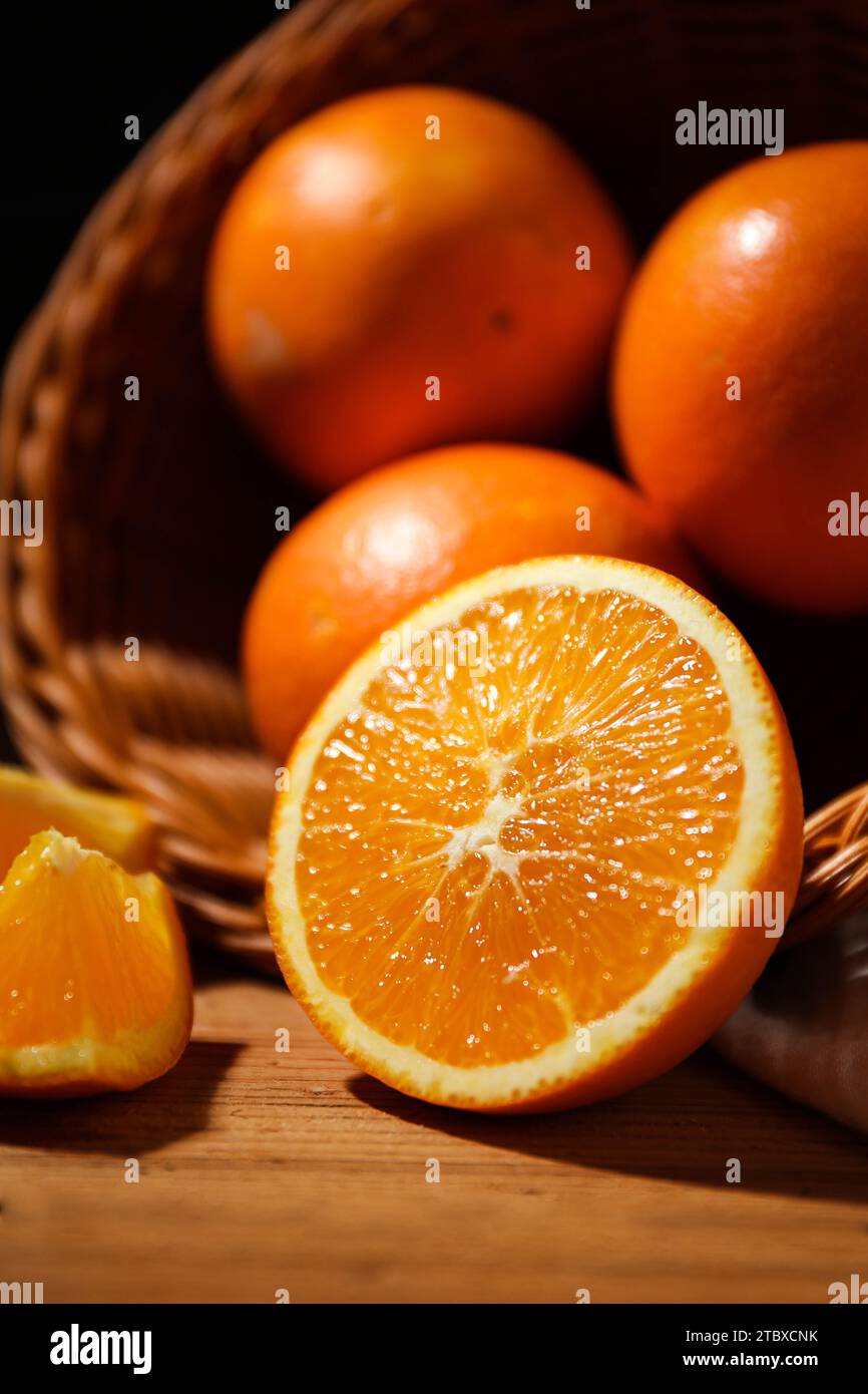Beautiful images of oranges, vintage style photography, high quality ...