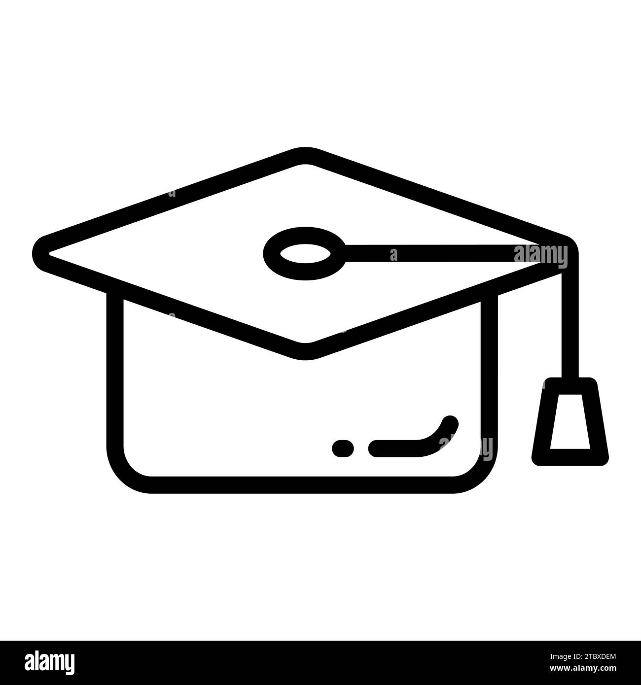 Graduation hat vector hi-res stock photography and images - Alamy