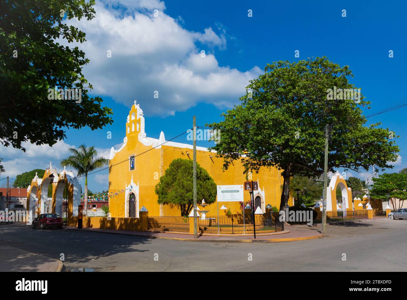 Valladolid, Yucatan, Mexico, Iglesia de Santa Ana (Church of Santa Ana ...