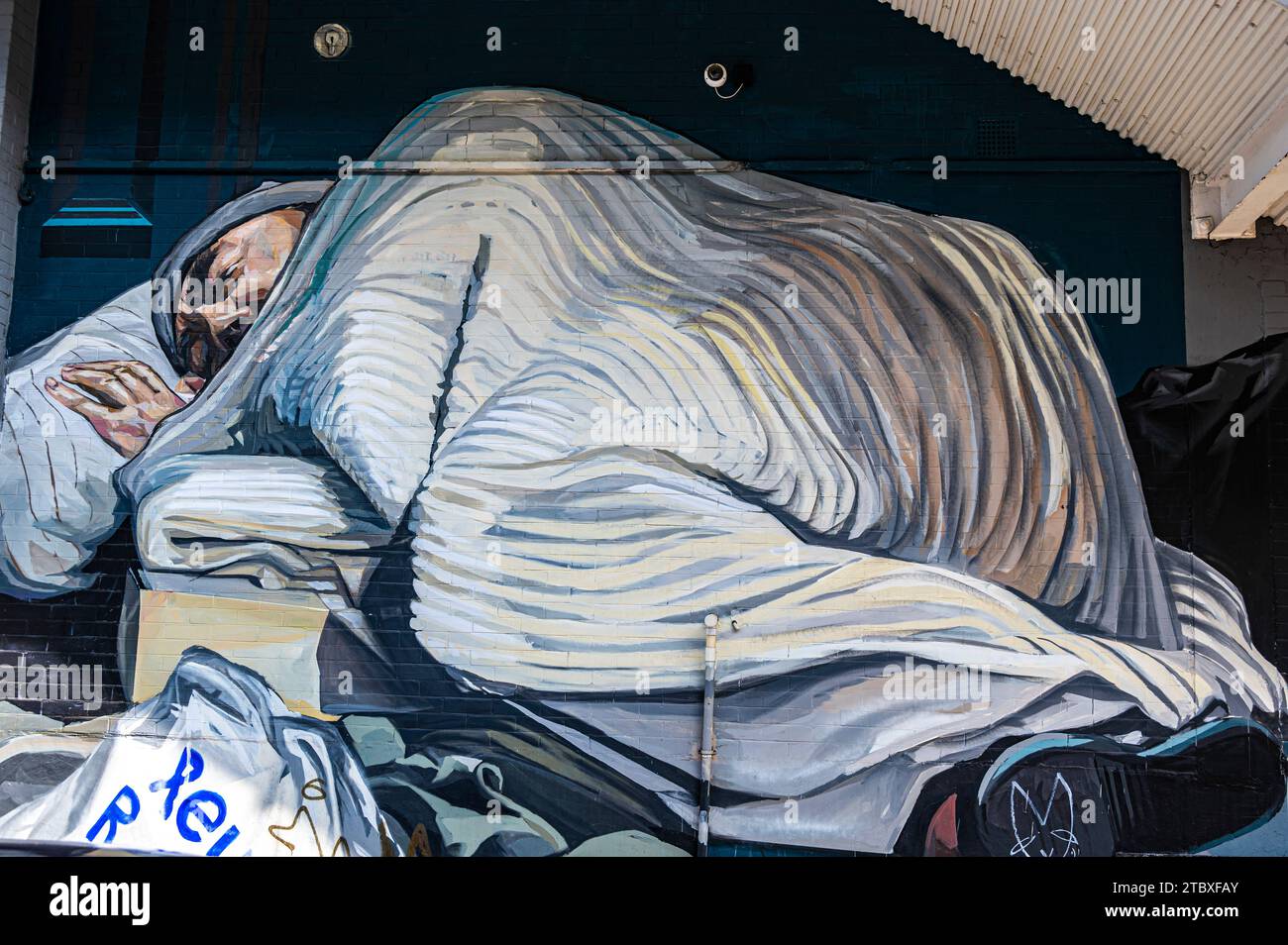 Homeless murales hi-res stock photography and images - Alamy
