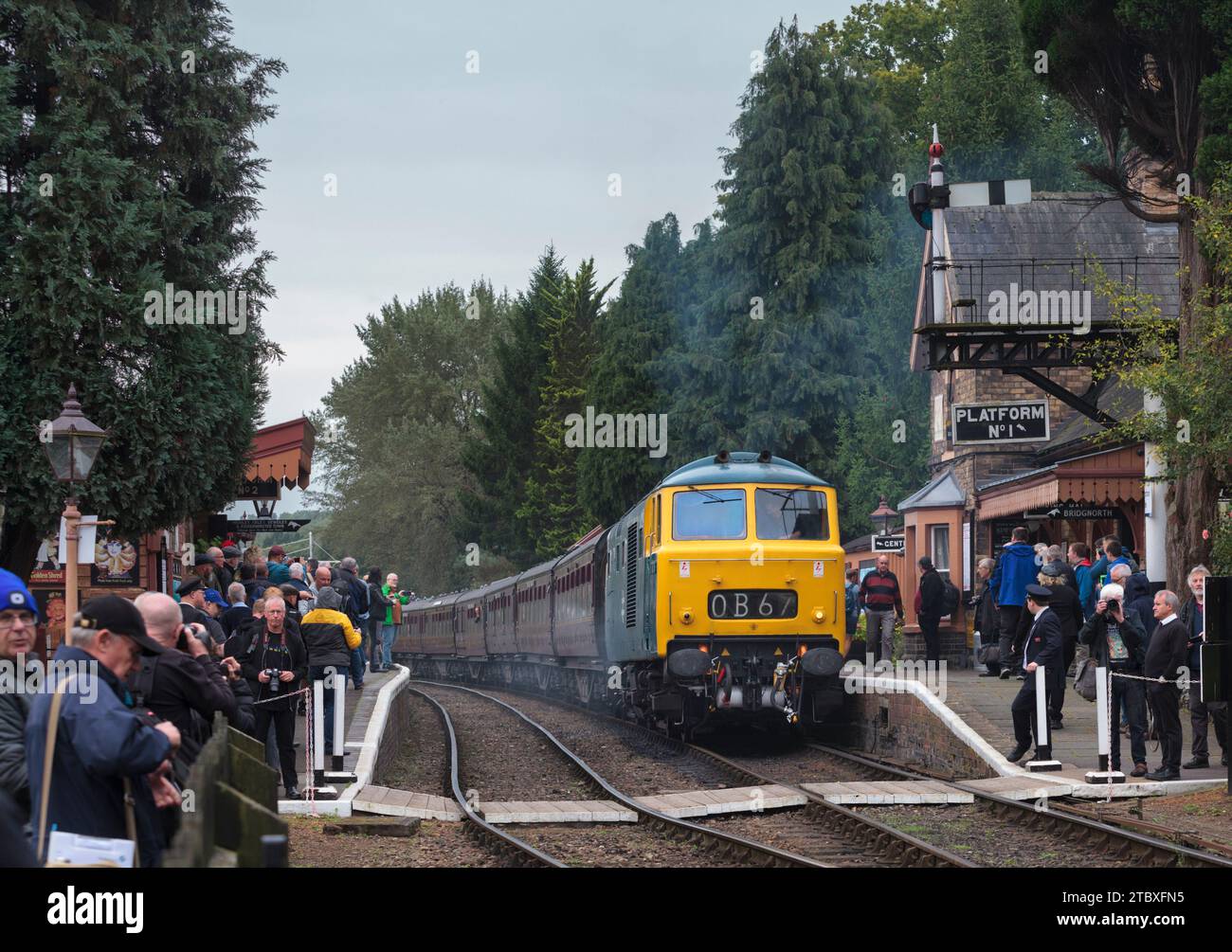 Diesel hydraulic locomotive hi-res stock photography and images - Alamy