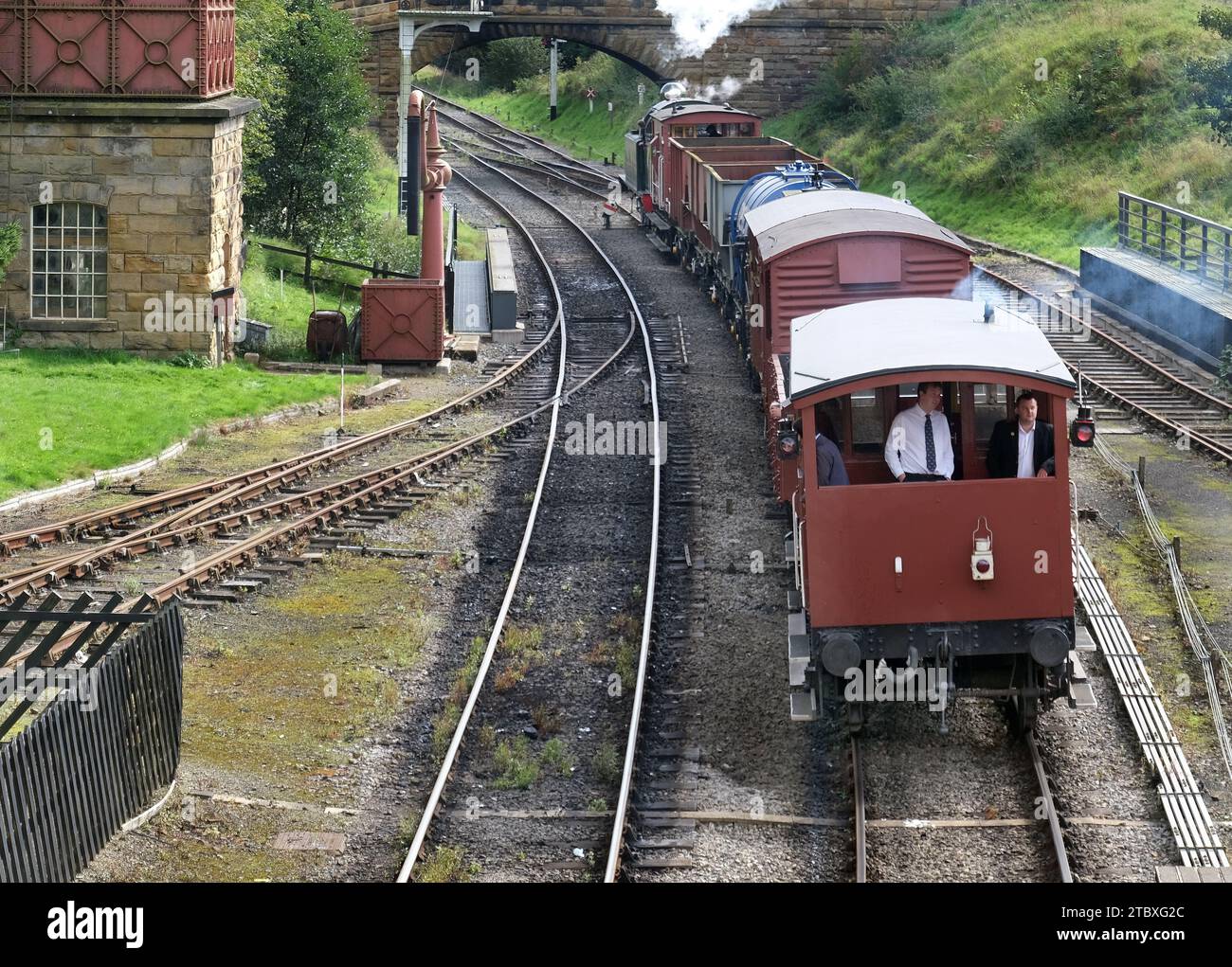 North Yorkshire moors Railway, Goathland, UK. Steam gala weekend, 2023 ...
