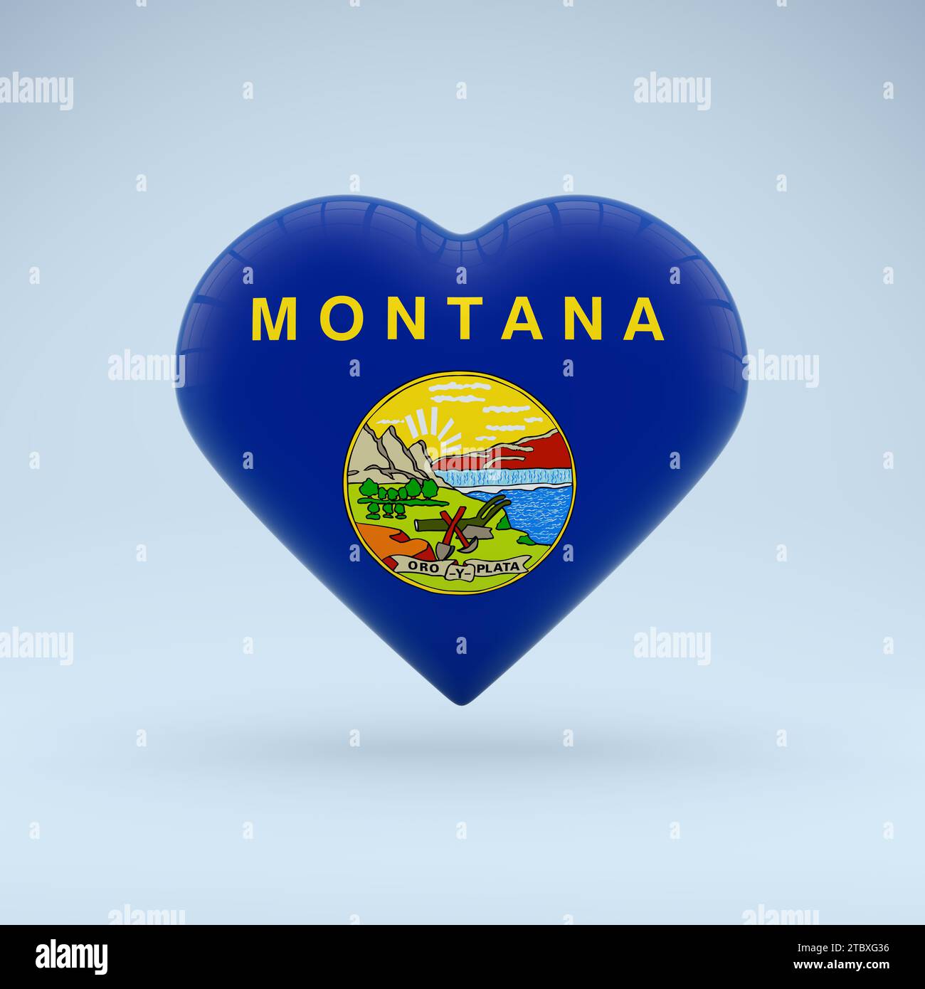Montana flag hi-res stock photography and images - Alamy