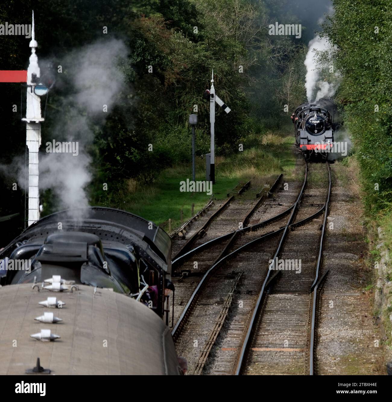 North Yorkshire moors Railway, Goathland, UK. Steam gala weekend, 2023 ...