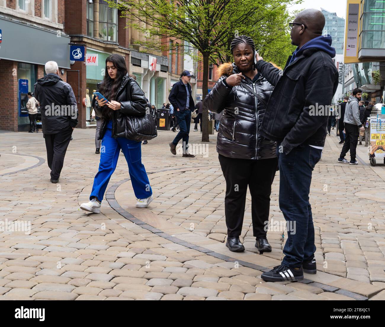 manchester street scenes Stock Photo - Alamy