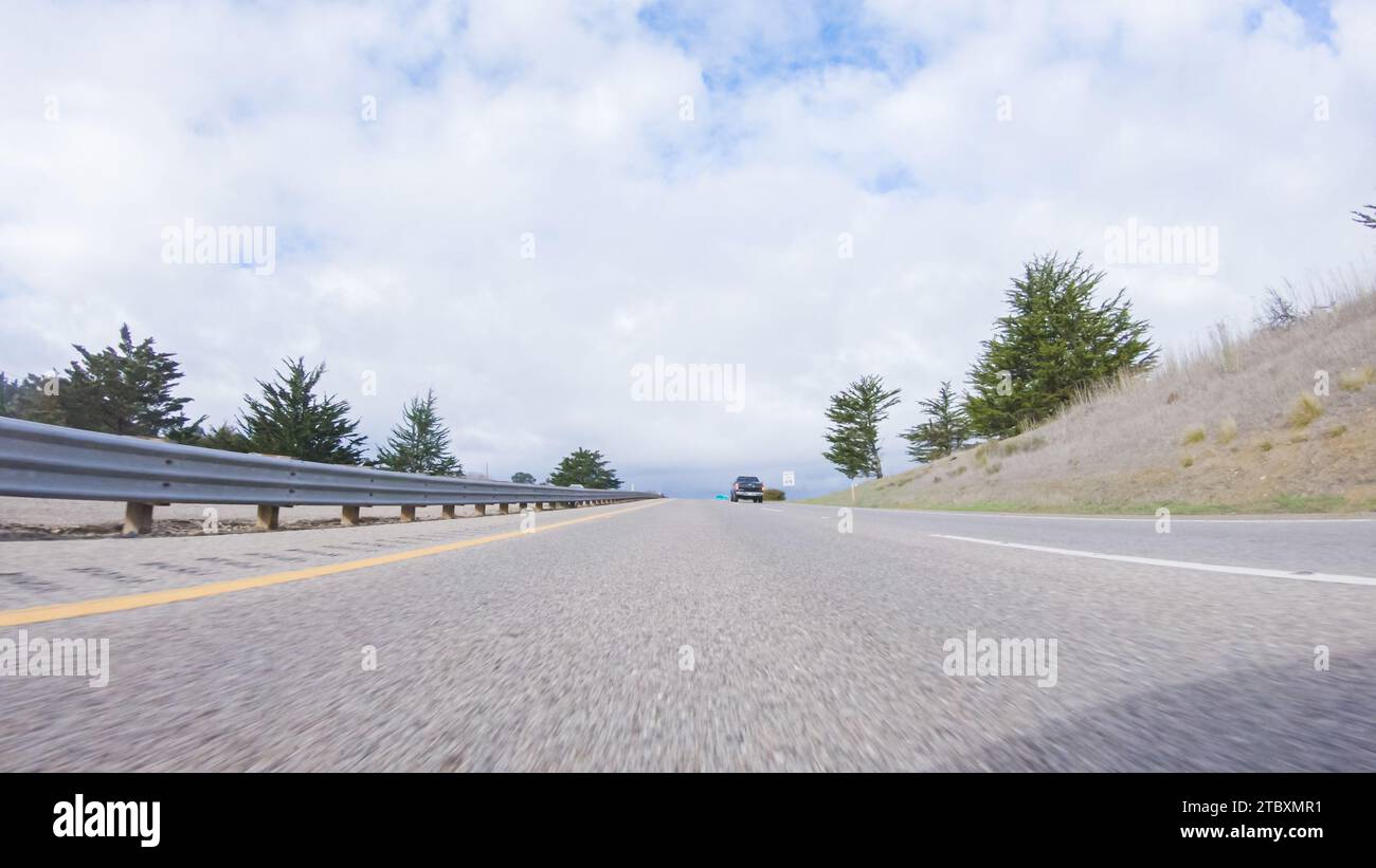 Highway 101 california pov hi-res stock photography and images - Alamy