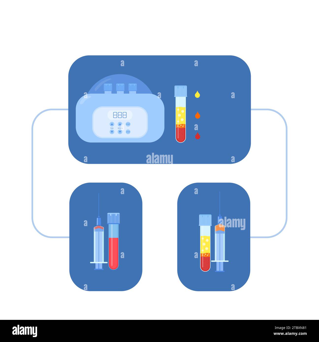 Blood plasma, conceptual illustration Stock Photo - Alamy