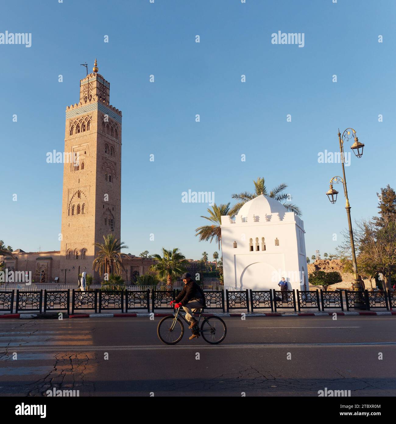 Mosque and cyclist hi-res stock photography and images - Alamy