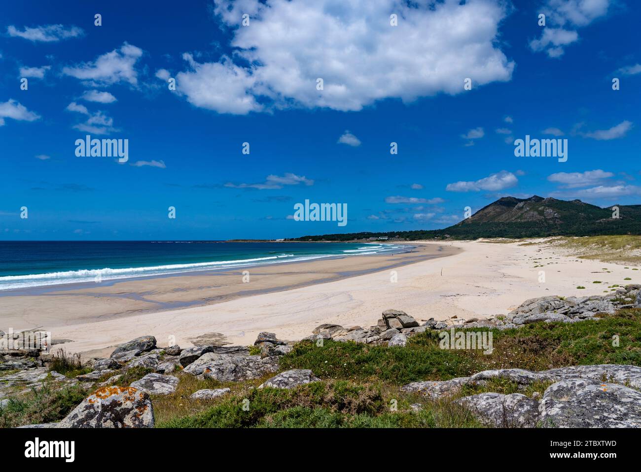 Praia de Louro, Galicia Stock Photo - Alamy
