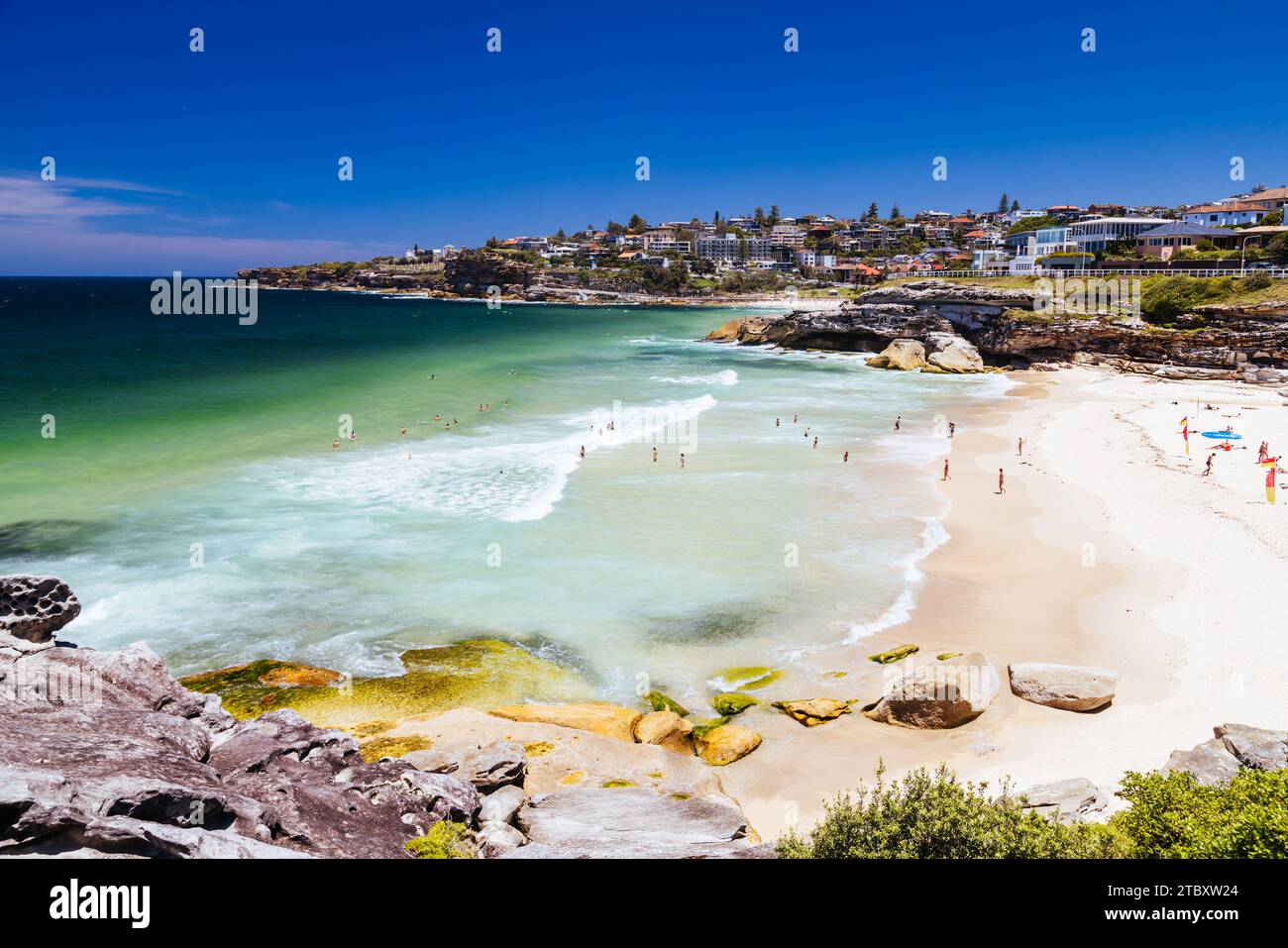 People swimming in sea tamarama hi-res stock photography and images - Alamy