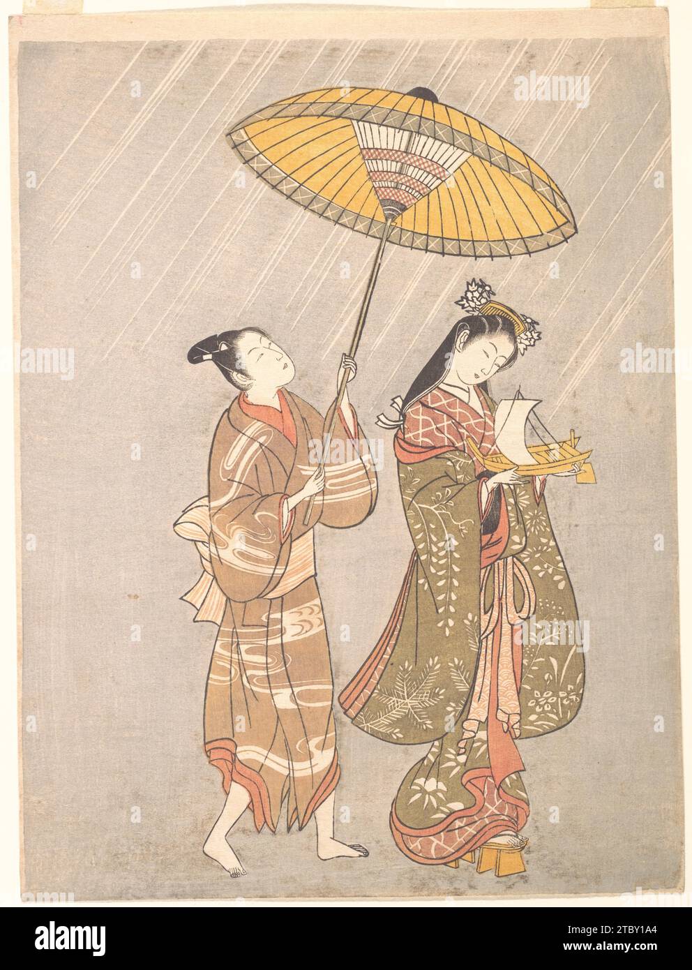 Komachi Praying for Rain 1929 by Torii Kiyomitsu Stock Photo - Alamy