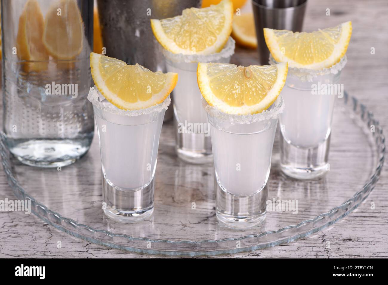 Freshly squeezed lemon juice paired with vodka offers a sophisticated ...