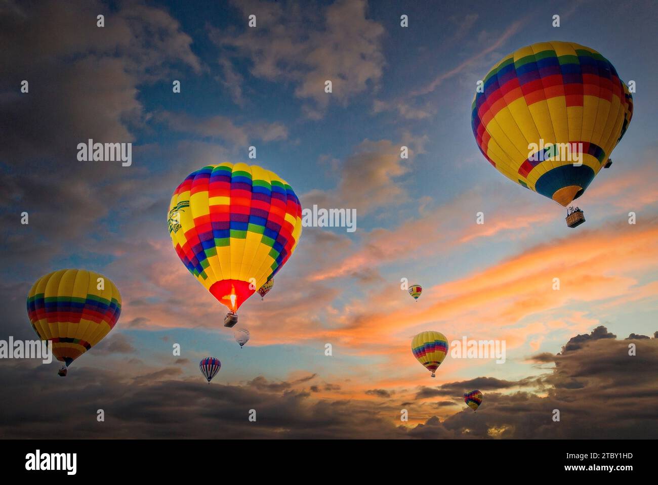 The Albuquerque Balloon Fiesta. New Mexico Stock Photo - Alamy