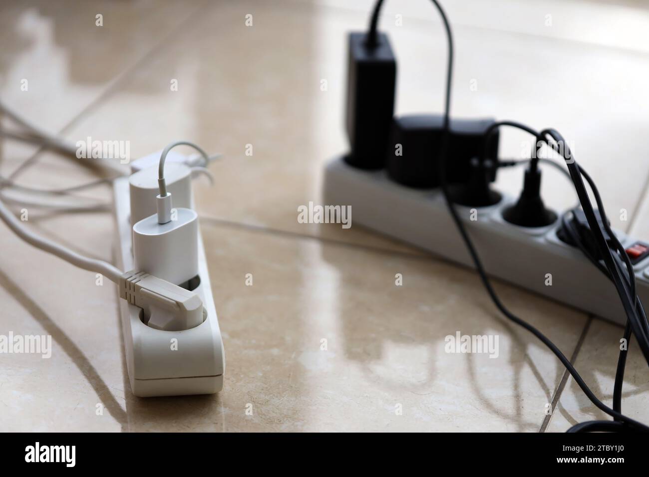 Electrical outlet overloaded hi-res stock photography and images - Alamy