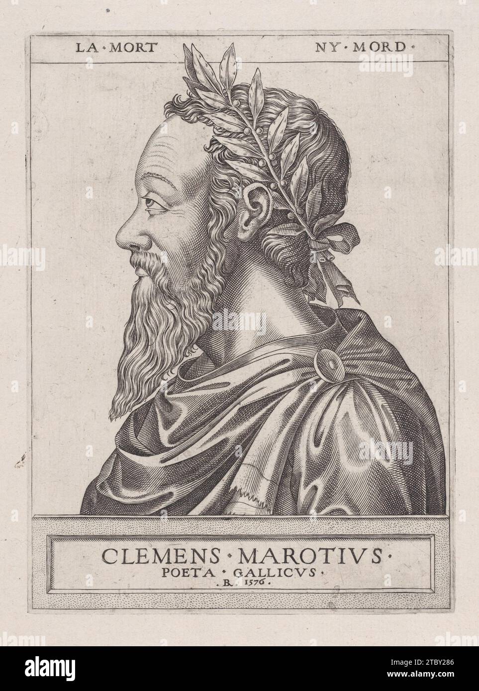 Clement Marot 1949 by Rene Boyvin Stock Photo - Alamy