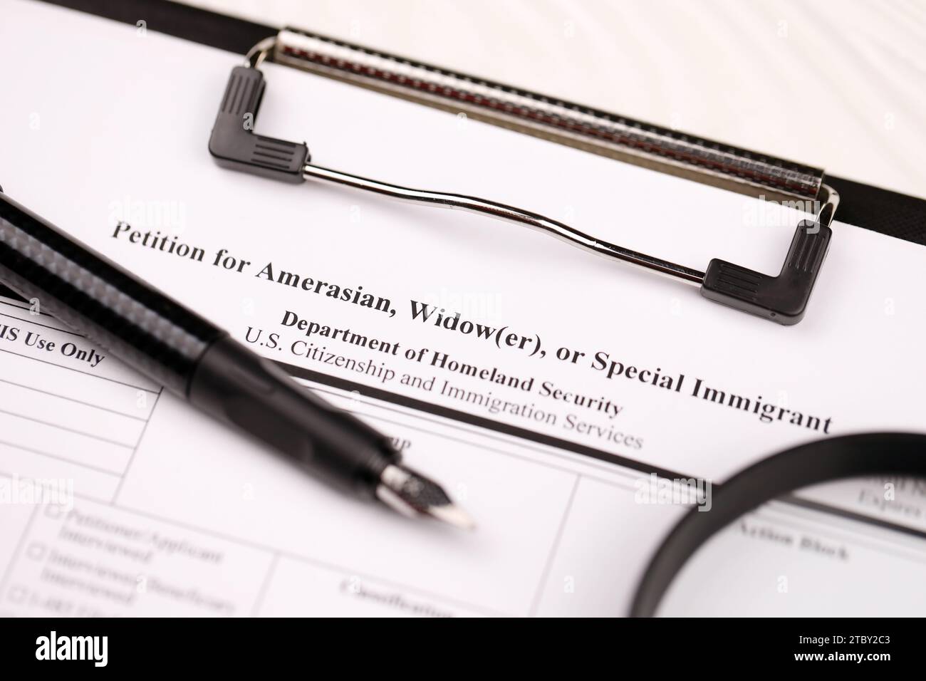 I-360 Petition for Amerasian, Widower or special immigrant blank form ...