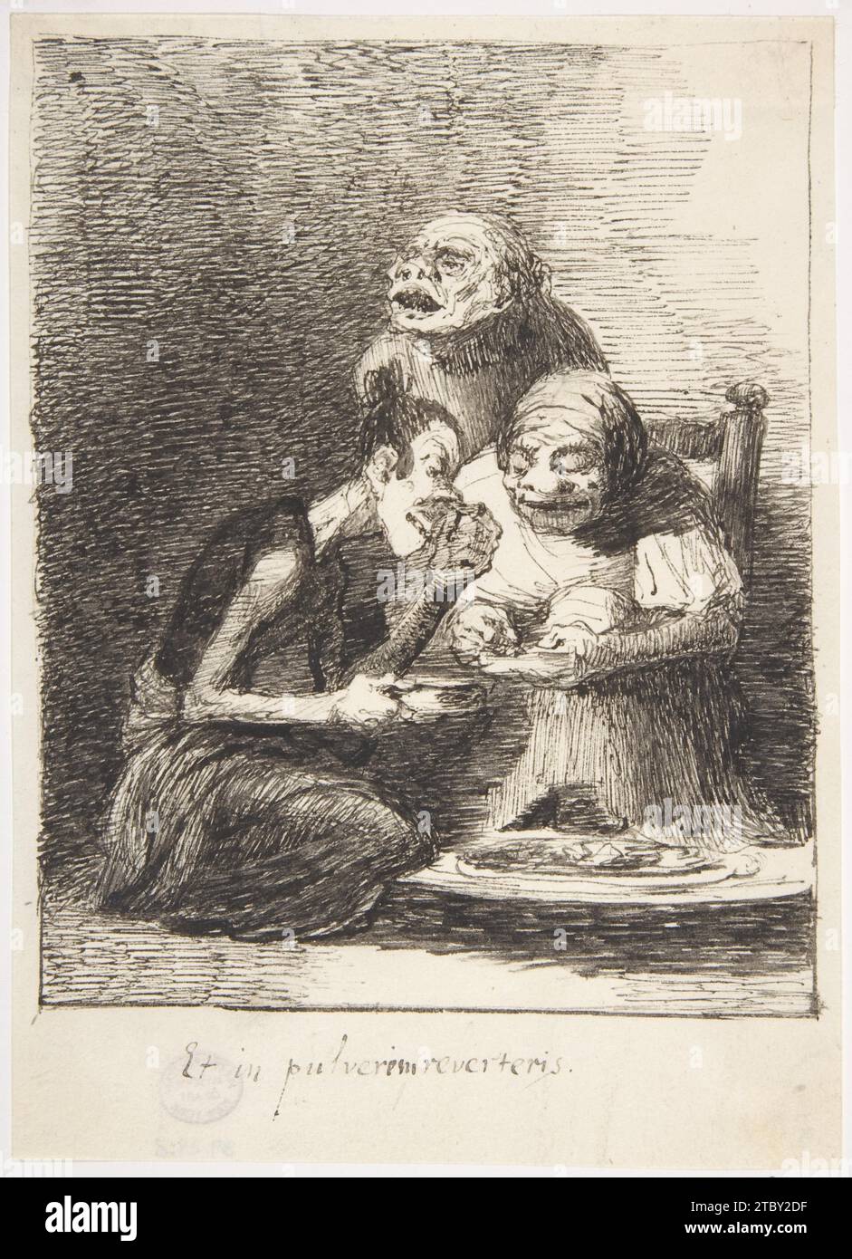 Dust to Dust ("Et in pulverem reverteris") 1939 by Leonardo Alenza y ...