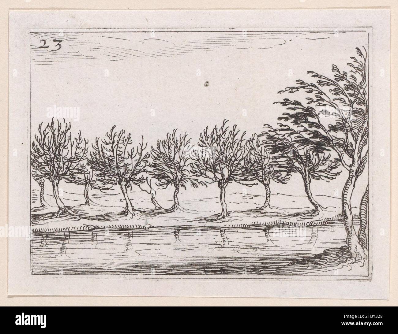 Le Saules au Bord de l'Eau (The Willows at the Waterfront), from Lux ...