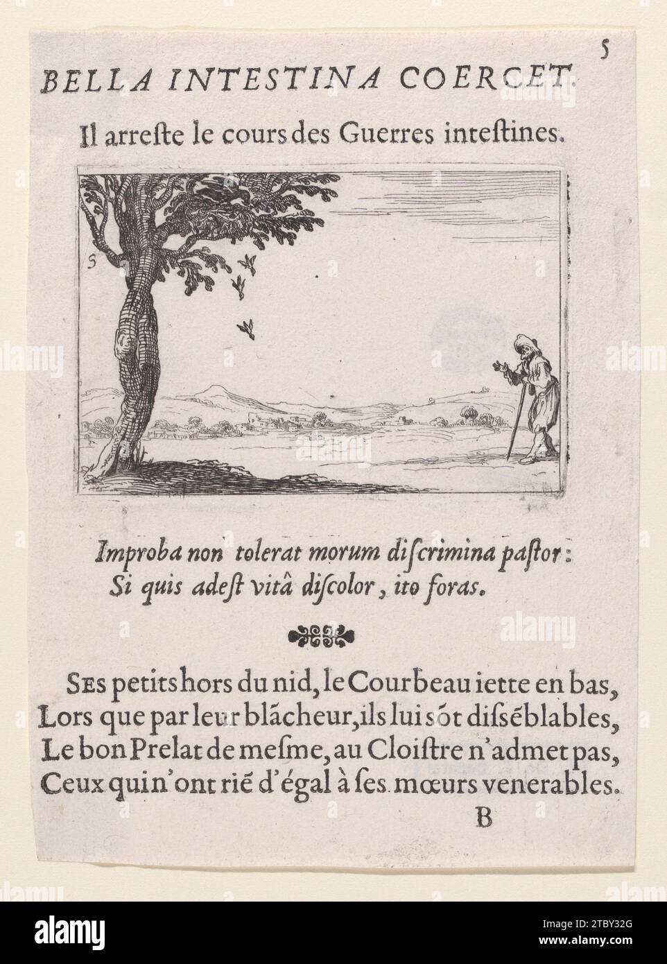 Le Corbeau et ses Petits (The Raven and its Young), from Lux Claustri ...