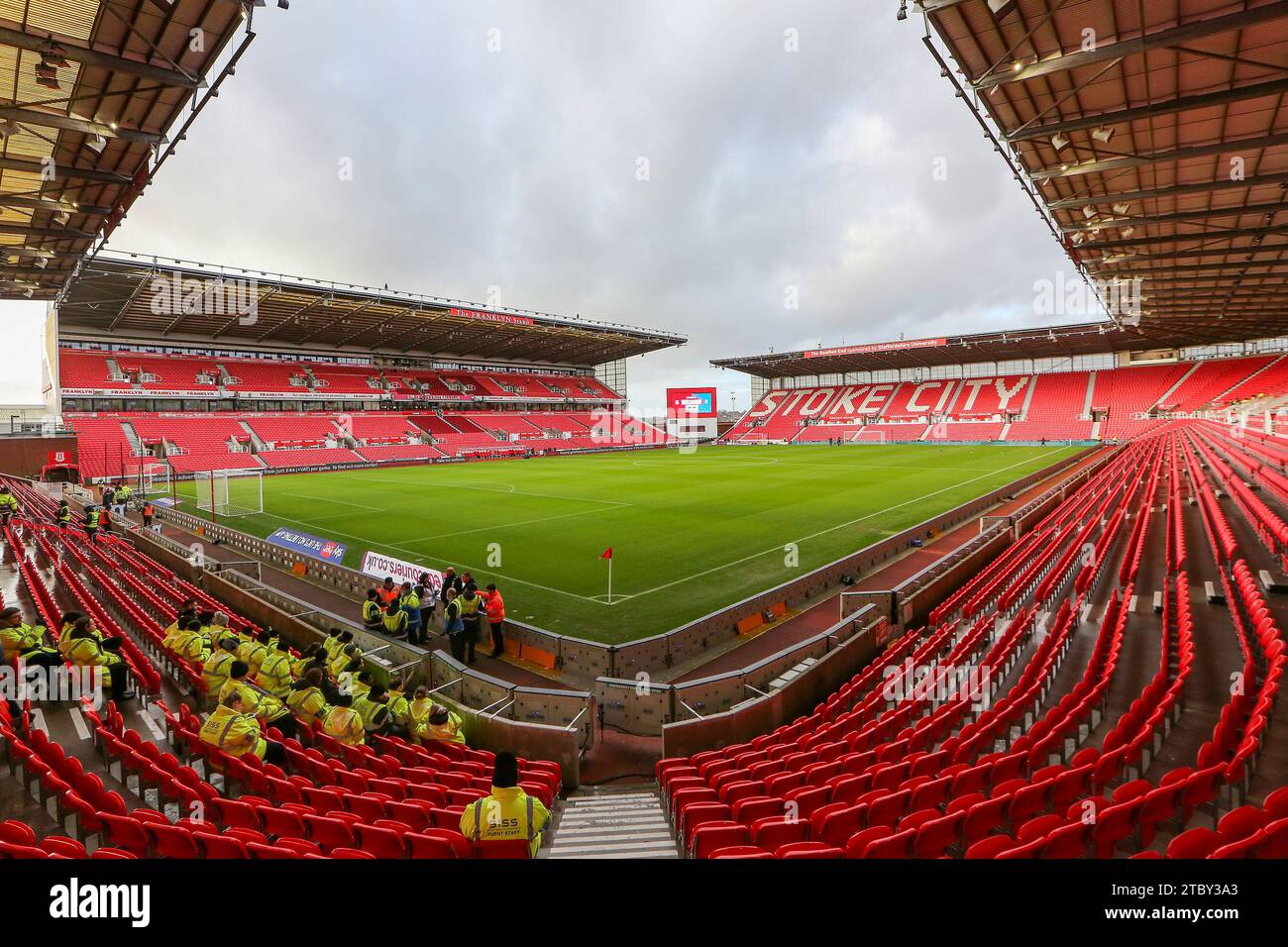 Stoke On Trent, UK. 09th Dec, 2023. Ground View inside the Stadium ...