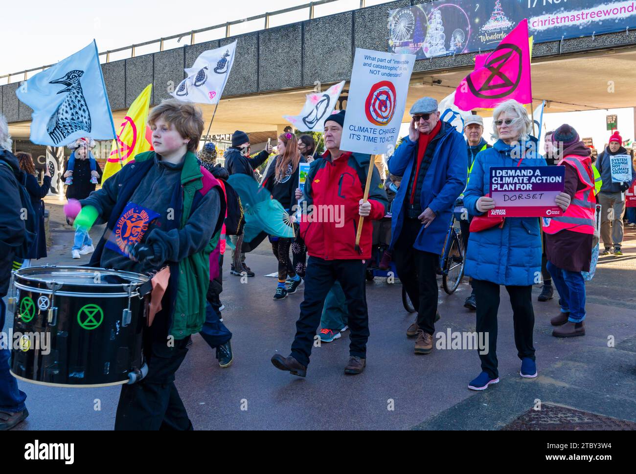 Bournemouth, Dorset, UK. 9th December 2023. Now We Rise, day of action ...
