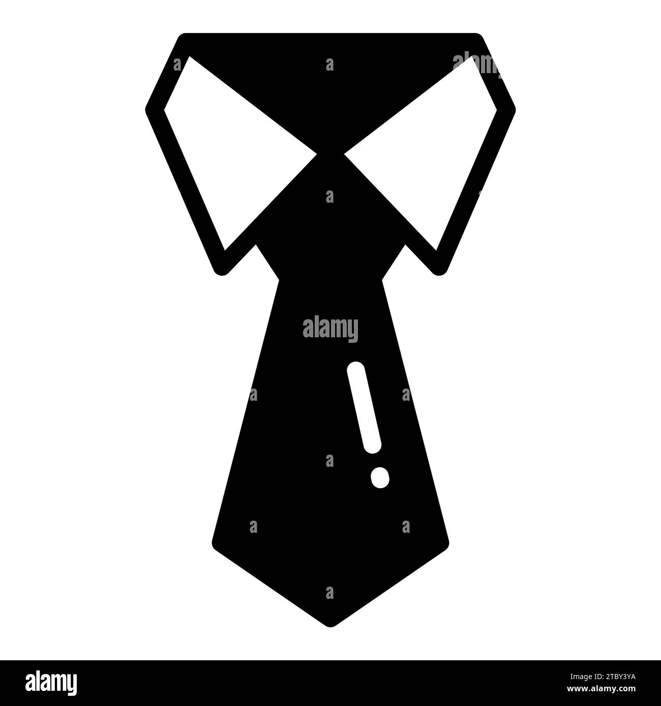 School shirt and tie Black and White Stock Photos & Images - Alamy