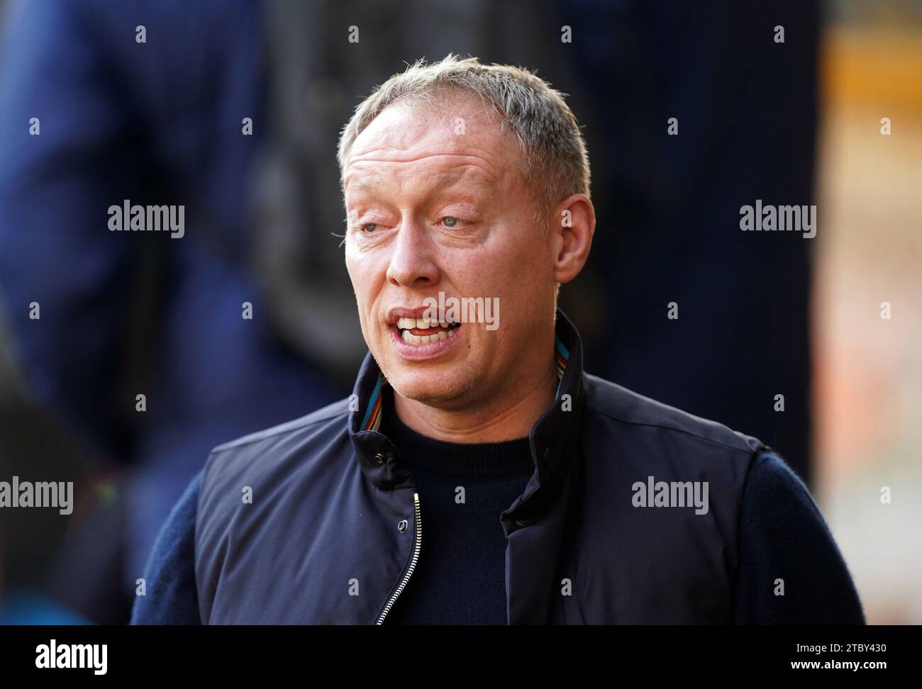 Nottingham Forest manager Steve Cooper ahead of the Premier League ...