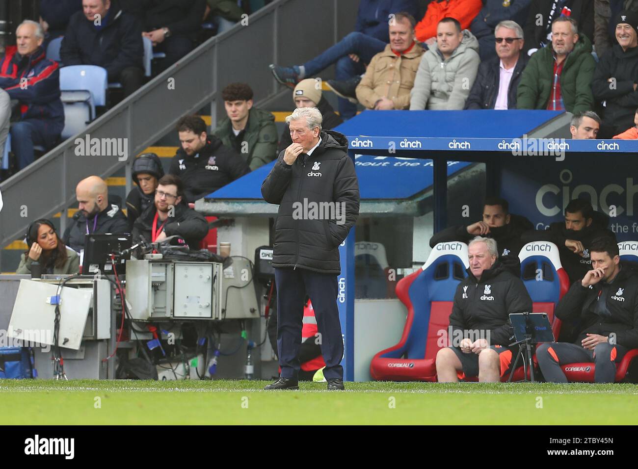 Selhurst Park, Selhurst, London, UK. 9th Dec, 2023. Premier League ...