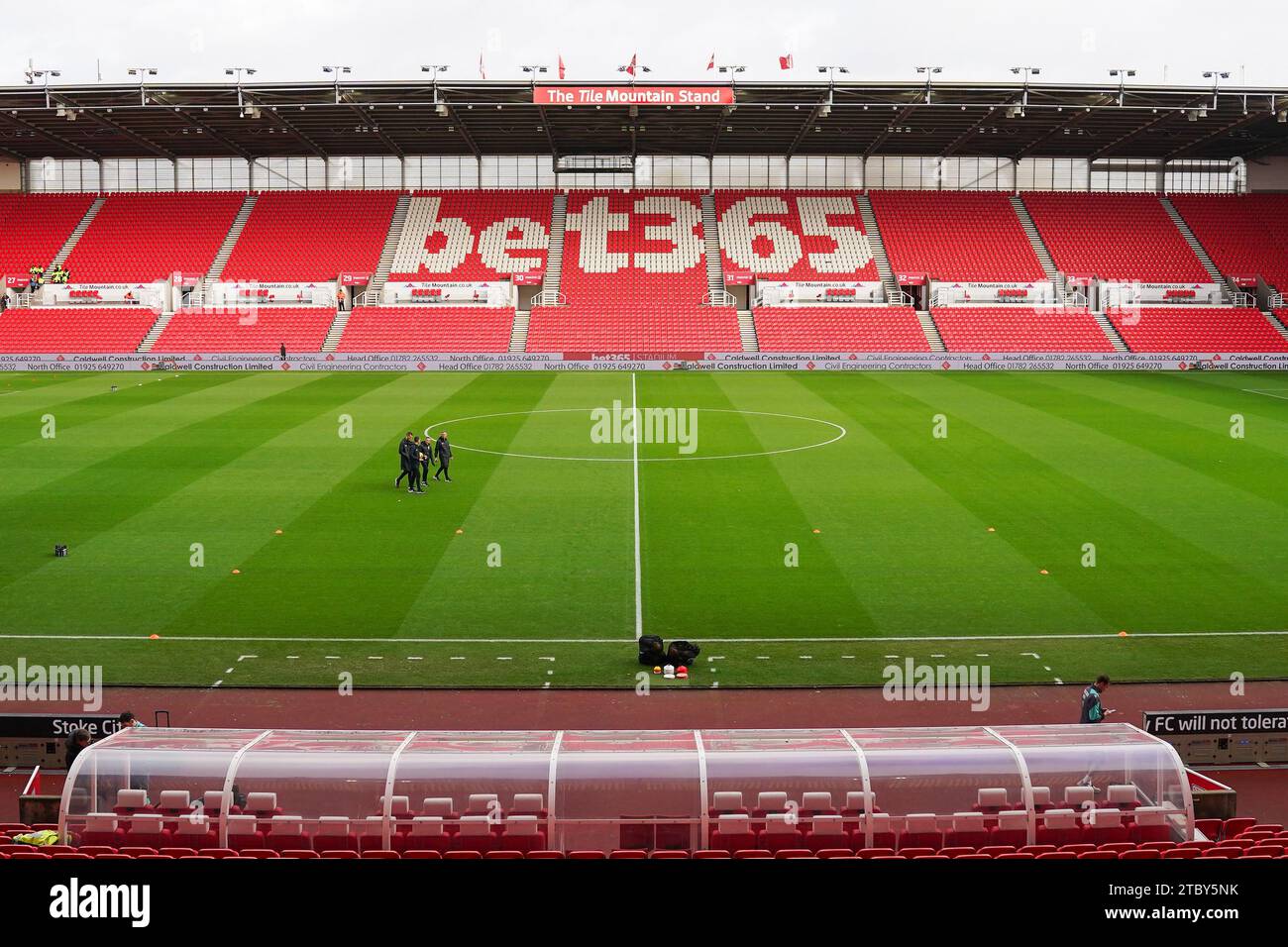 Stoke On Trent, UK. 09th Dec, 2023. General View inside the Stadium ...