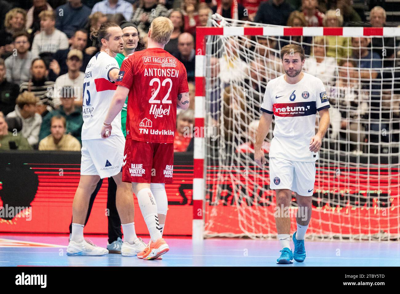 Aalborg, Denmark. 07th, December 2023. Rene Antonsen (22) of Aalborg ...