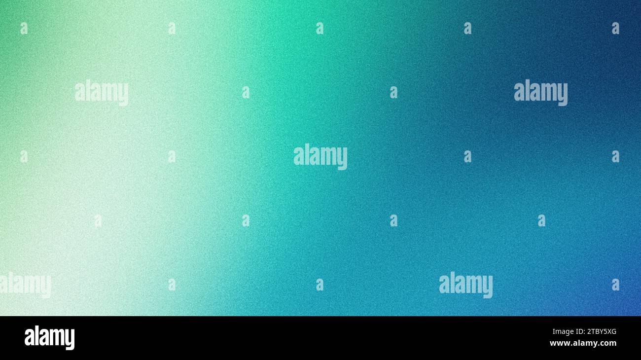 Teal green blue grainy color gradient background glowing noise texture ...