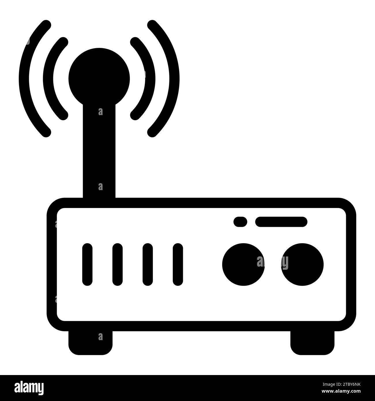Broadband modem vector vectors hi-res stock photography and images - Alamy