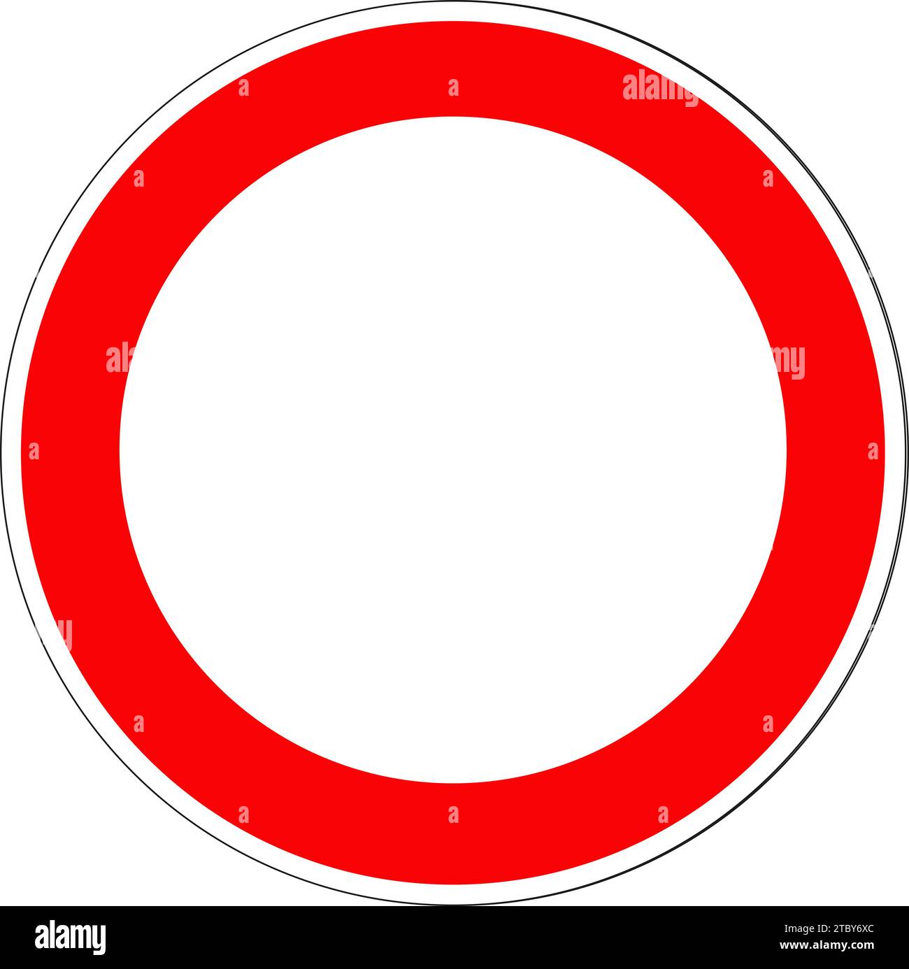 Sign warning prohibited transport hi-res stock photography and images ...