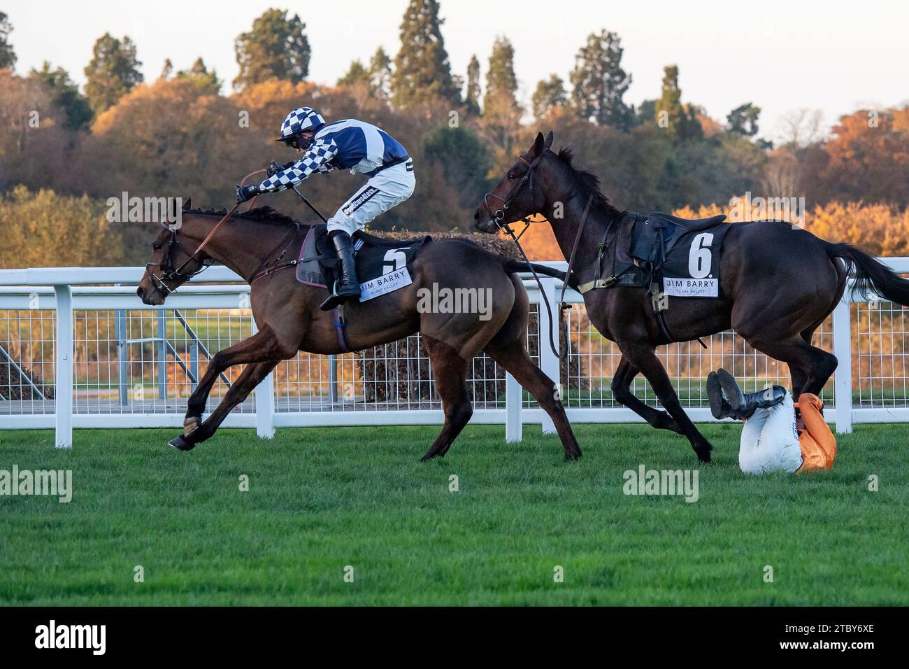 Hurst park racecourse hi-res stock photography and images - Alamy