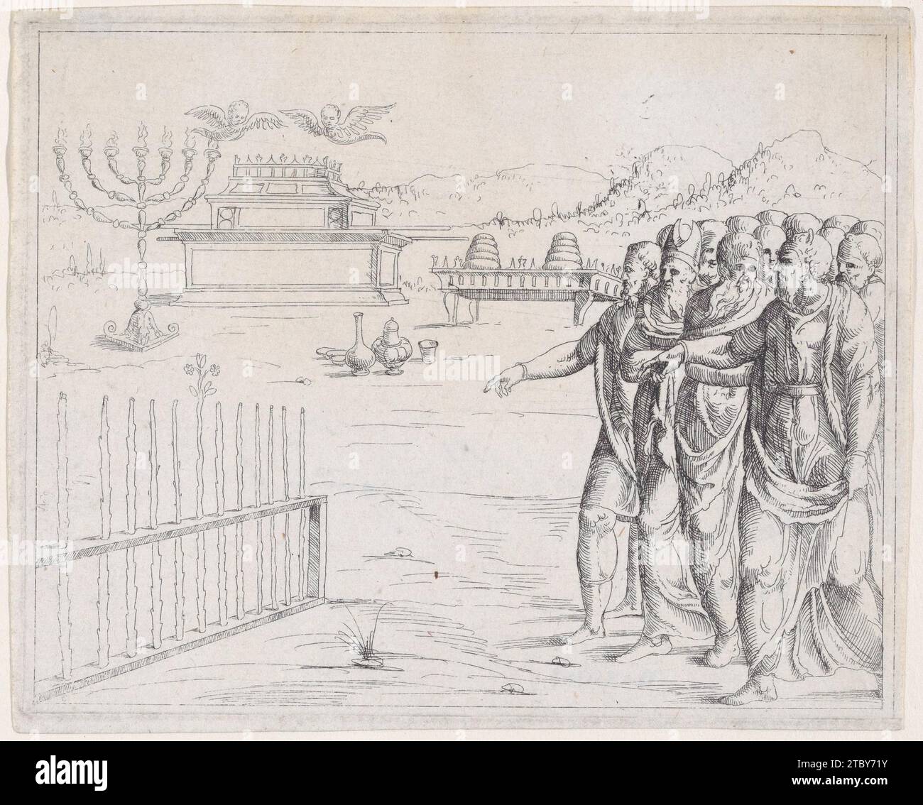 The Blossoming of Aaron's Rod, from Old and New Testaments 1953 by ...