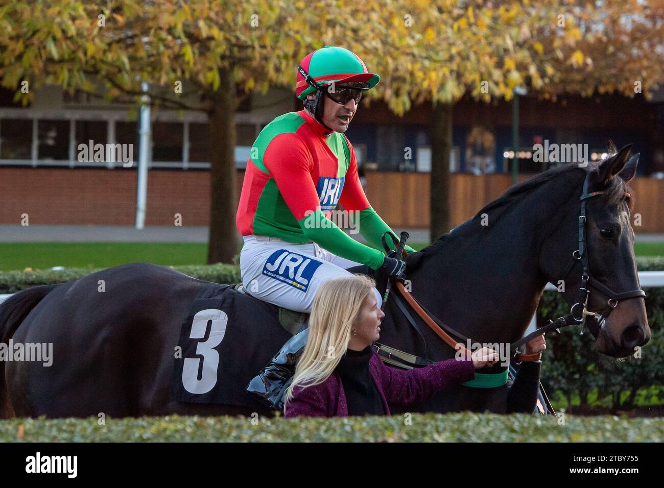 Ascot, UK. 25th November, 2023. Horse Minella Miracle ridden by jockey ...