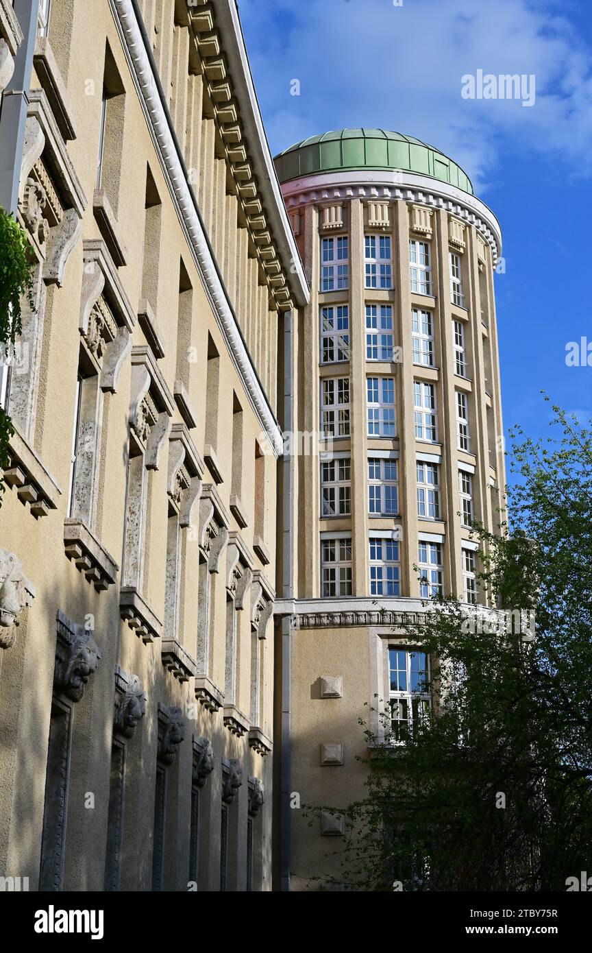 German National Library in the city of Leipzig, Saxony Stock Photo - Alamy