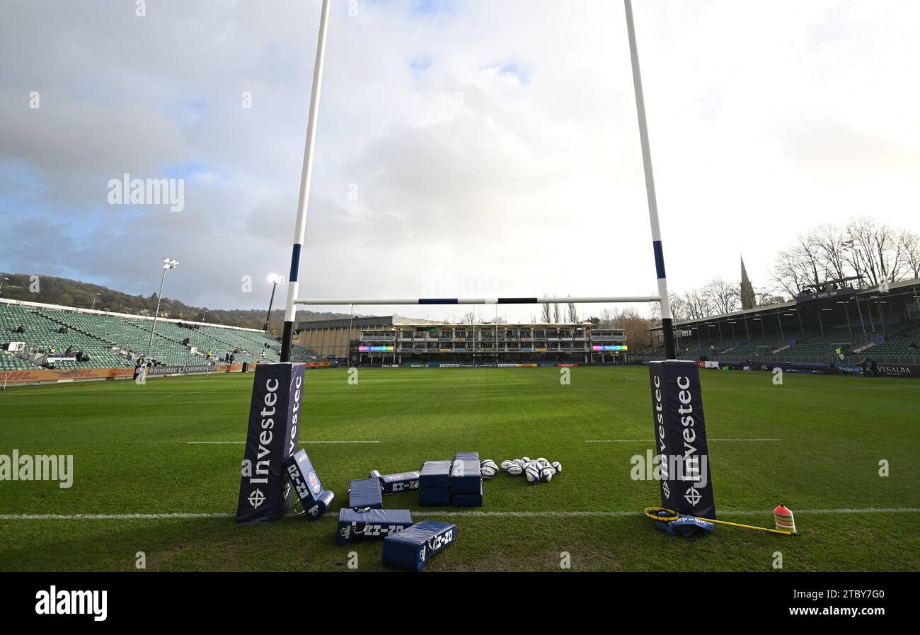 9th December 2023, The Recreation Ground, Bath, Somerset, England ...
