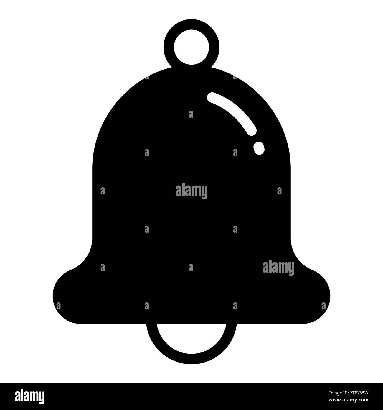 School bell vector vectors hi-res stock photography and images - Alamy