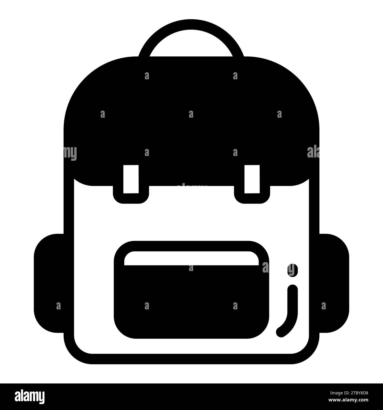 School bag vector vectors hi-res stock photography and images - Alamy