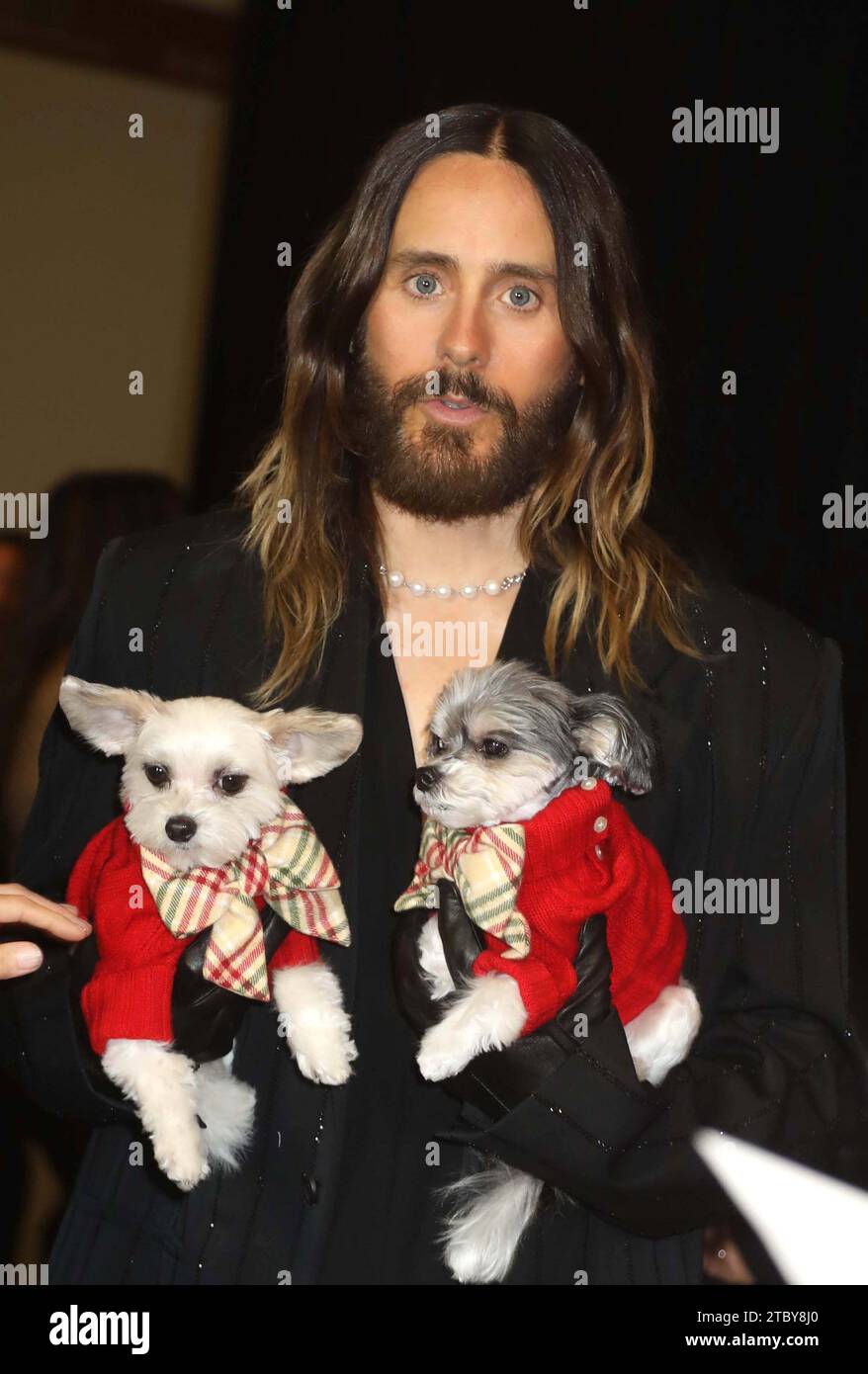 December 8, 2023, New York, New York, USA: Singer/actor JARED LETO with ...