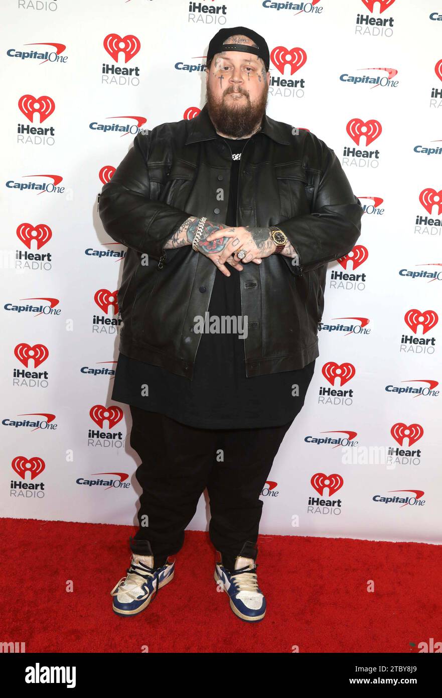 December 8, 2023, New York, New York, USA: Singer JELLY ROLL seen at ...