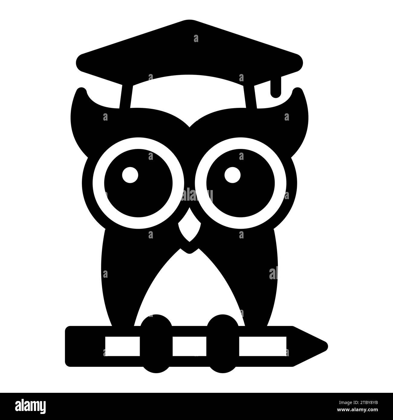 wisdom vector glyph icon, school and education icon Stock Vector Image ...