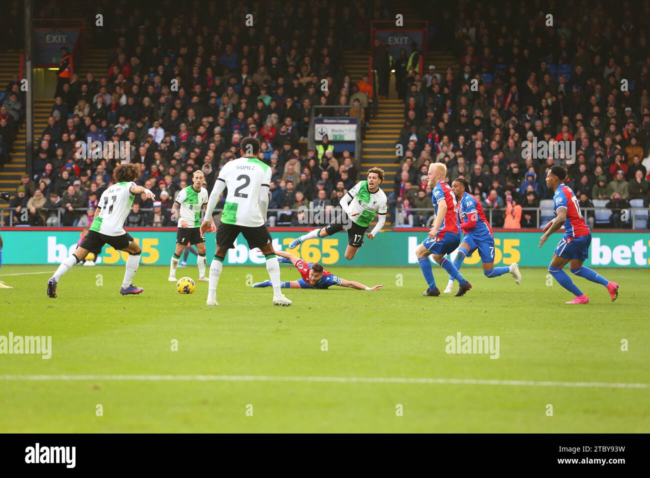 Selhurst Park, Selhurst, London, UK. 9th Dec, 2023. Premier League ...