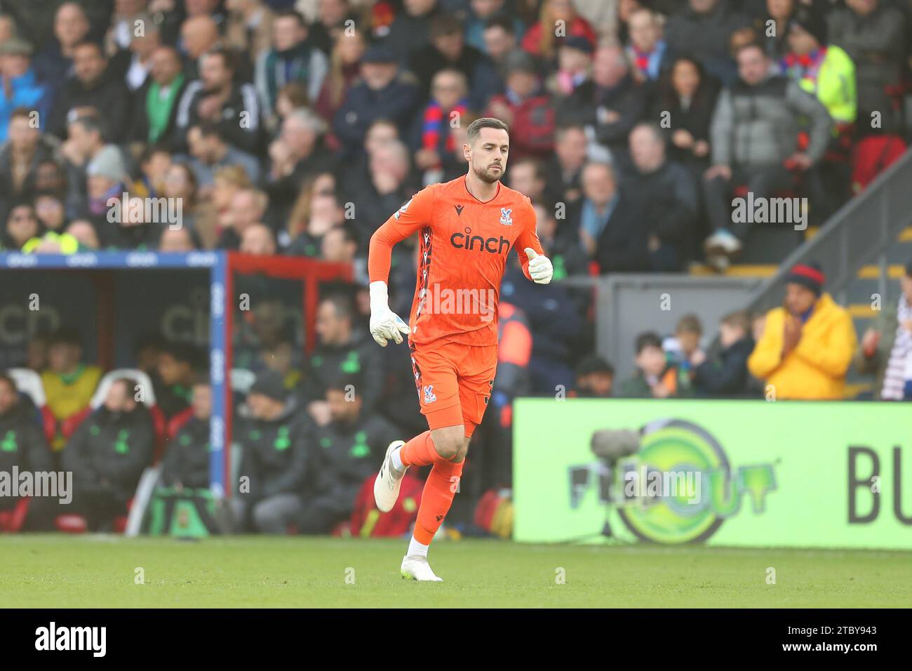 Selhurst Park, Selhurst, London, UK. 9th Dec, 2023. Premier League ...