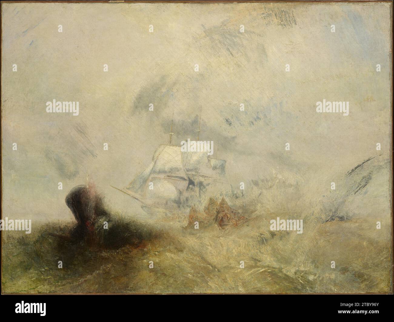 Whalers joseph mallord william turner hi-res stock photography and ...