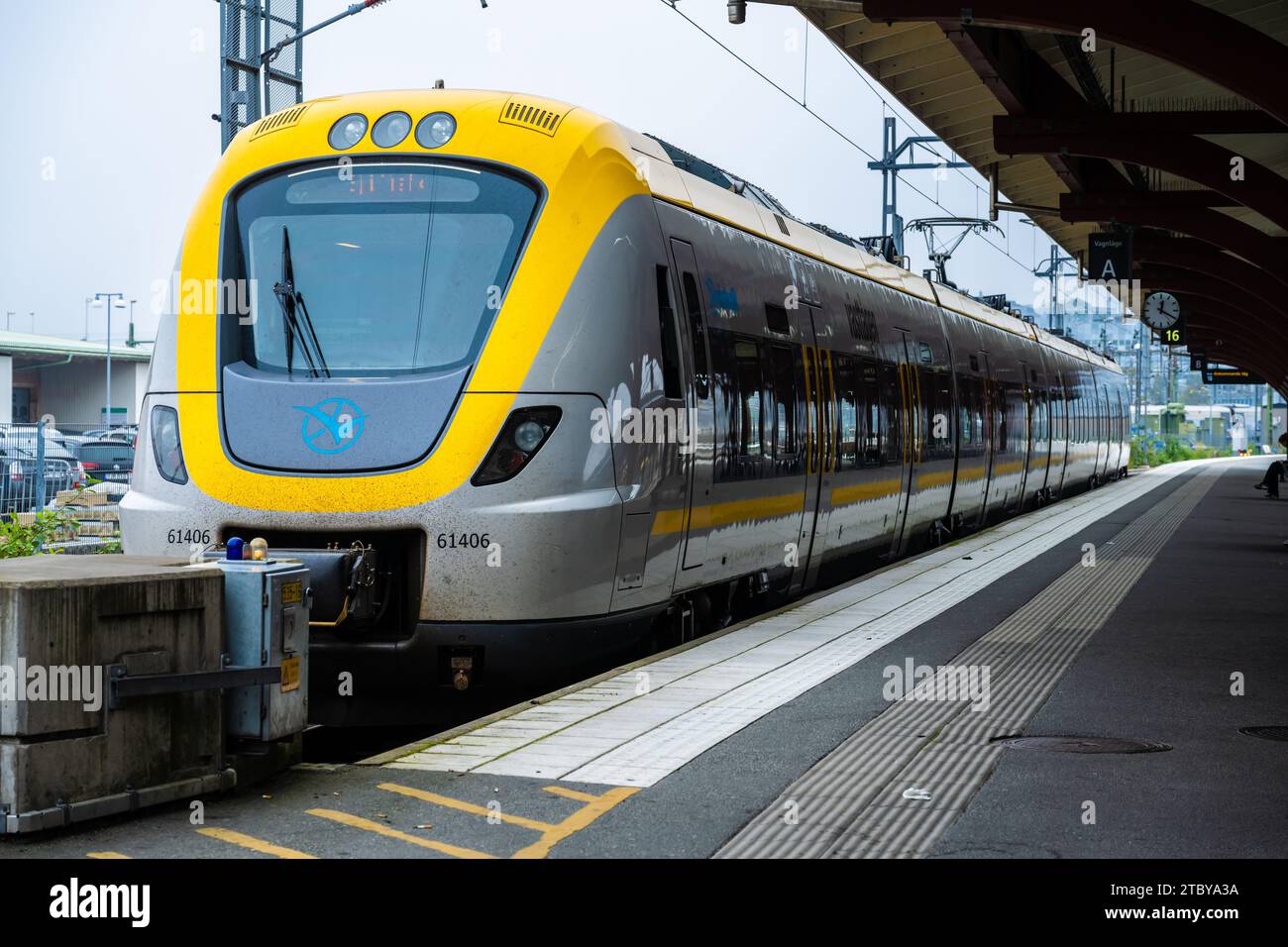 Gothenburg, Sweden - september 10 2023: V?stt?gen X61 61406 train set ...