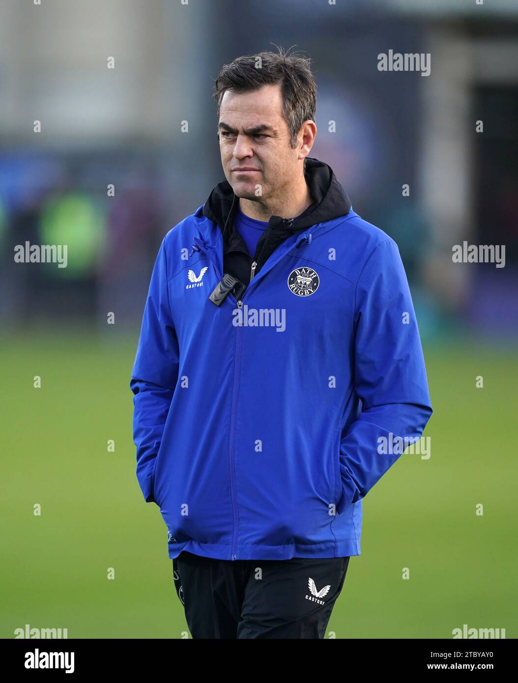 Bath Rugby head coach Johann van Graan ahead of the Investec Champions ...
